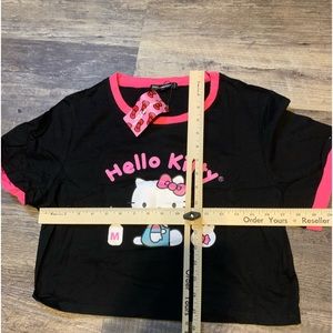 SHEIN | Tops | Hello Kitty X Shein Crop Tee | Poshmark